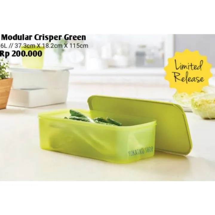 modular crisper tupperware ukuran 6 liter | Lazada Indonesia