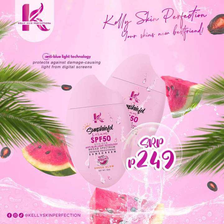 Kelly Skin Perfection Sunshield Serum SPF50 | Lazada PH