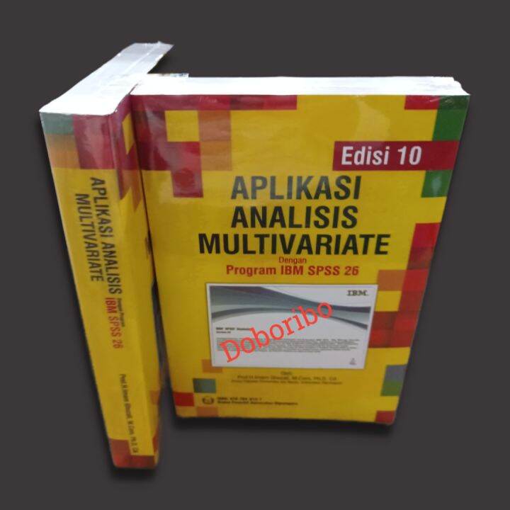 APLIKASI ANALISIS MULTIVARIATE DENGAN PROGRAM IBM SPSS 26. EDISI 10 | Lazada Indonesia