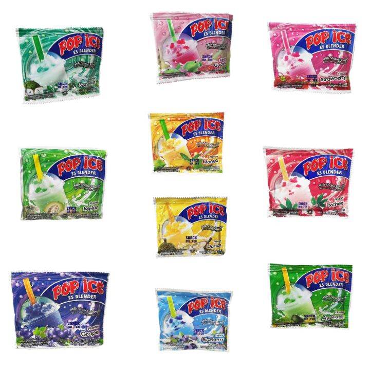 Pop Ice Rencengan Varian Rasa | Lazada Indonesia