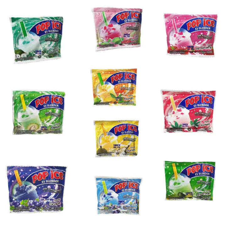 Pop Ice Rencengan Varian Rasa | Lazada Indonesia