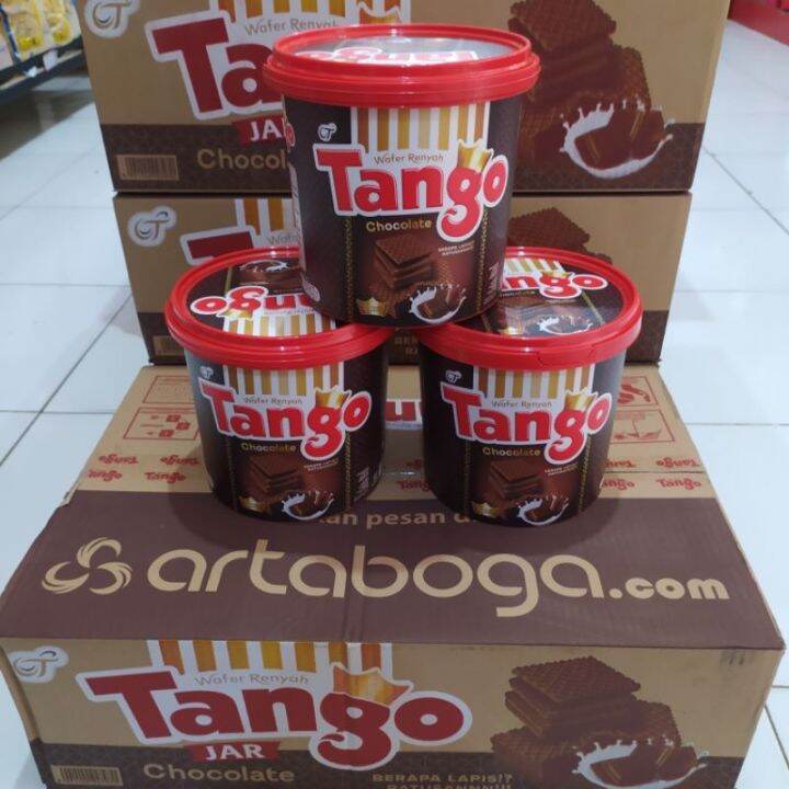 Tango Wafer Renyah Coklat | Wafer Viral Tango Jar 240gr | Tango Wafer ...