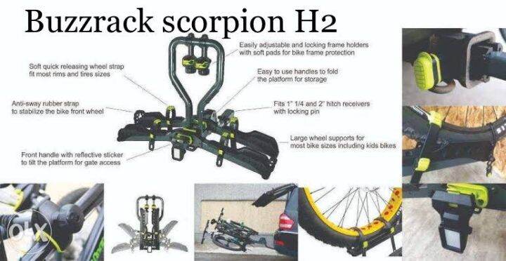 Buzzrack scorpion h2 bike rack | Lazada PH