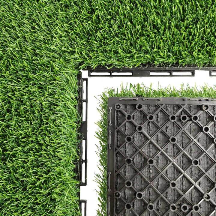 GRASS DECK TILES ARTIFICIAL FAKE GRASS TILES GRASS TILES WPC INDOOR ...