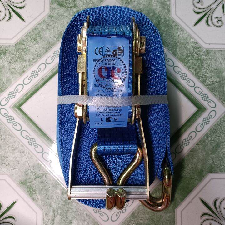 15M/2INCHES/5TONS HEAVY DUTY RATCHET TIE DOWN BINDER FOR ALL CARGO ...