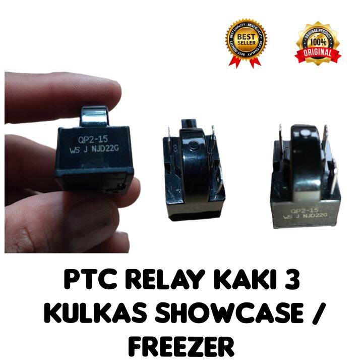 PTC RELAY KULKAS PIN 3 RELAY KULKAS 2 PINTU RELAY KULKAS SHOWCASE ...