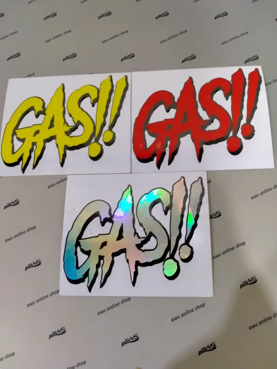 Sticker Gas | Lazada Indonesia
