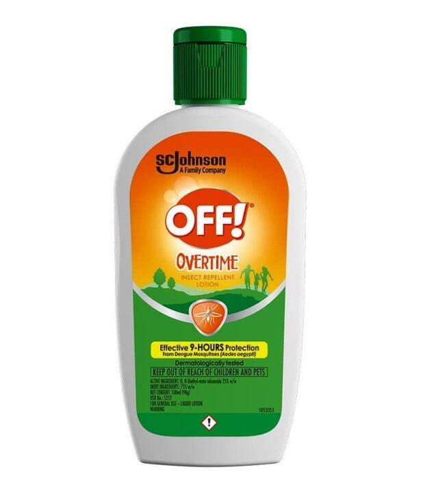 Off Overtime Insect Repellent Lotion (100ml) | Lazada PH