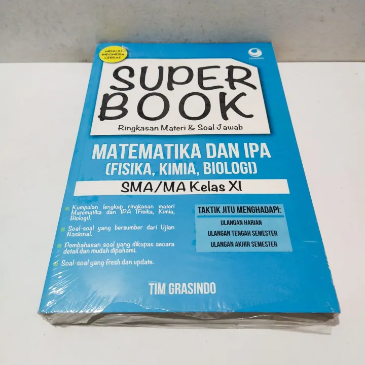 Buku Obral Super Murah - Buku Super Book Ringkasan Materi & Soal Jawab ...