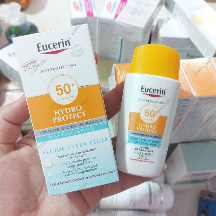Eucerin SUN HYDRO PROTECT ULTRA LIGHT FLUID SPF50+ 50 ML | Lazada.co.th