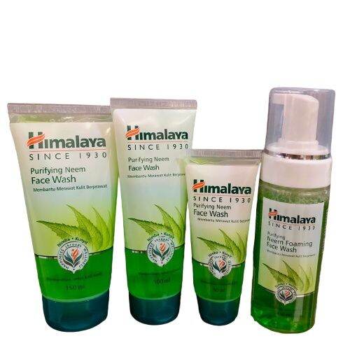 Himalaya Neem wash all size - sabun wajah atasi jerawat dan beruntusan ...