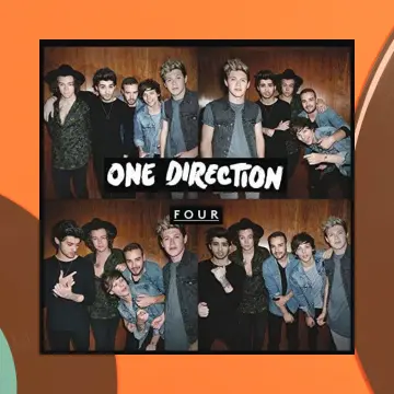 One Direction Four Album Cover Deluxe