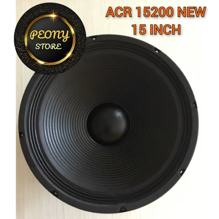 SPEAKER 15 INCH ACR FULL RANGE 15200 NEW / 15 INCH ACR FULL RANGE 15200 ...