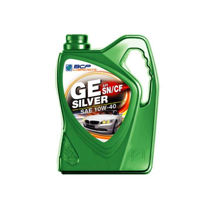 GE Silver น้ำมันเครื่องบางจาก จีอี ซิลเวอร์ 10W-40 ขนาด 4 L ...