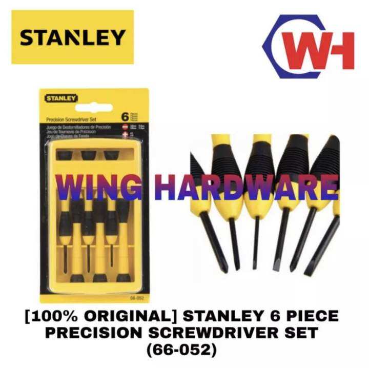 (100% Original) Stanley Precision Screwdriver Set STHT66052 | Lazada
