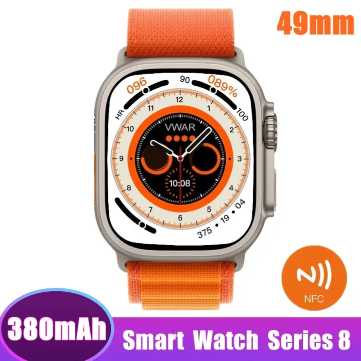 2022 Z8 Ultra Men 49mm Smart Watch Series 8 1:1 Case 2.0 Inch HD Screen ...