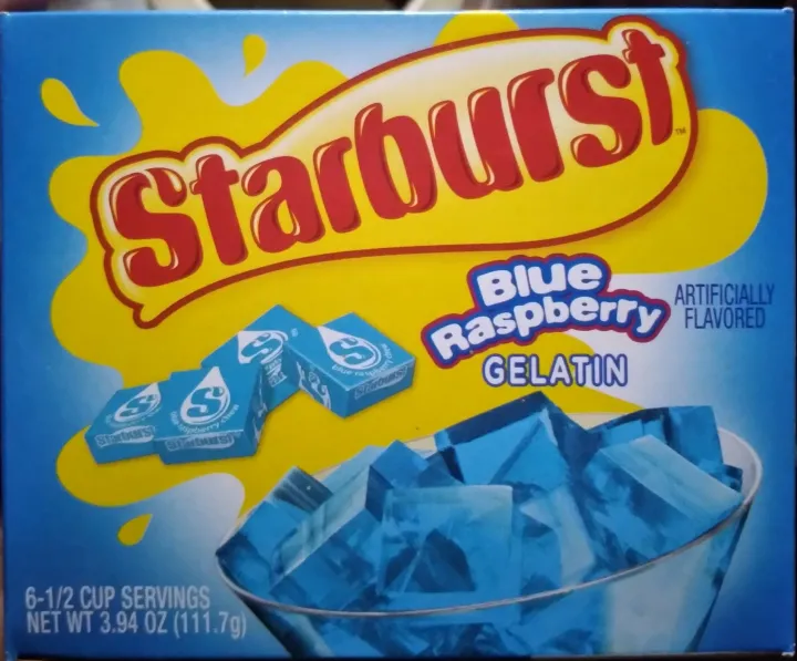 Starburst Blue Raspberry Gelatin 3.94 oz (111.7g) | Lazada PH