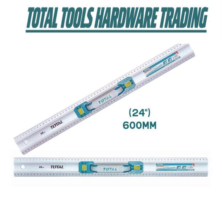 Total Aluminium Ruler (600mm) TMT222606 | Lazada
