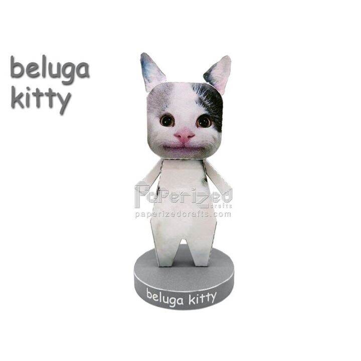 papercraft dudul kucing lucu | Lazada Indonesia