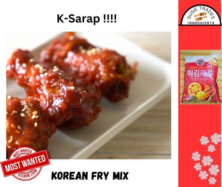 Frying mix powder Cj Beksul good for korean chicken | Lazada PH