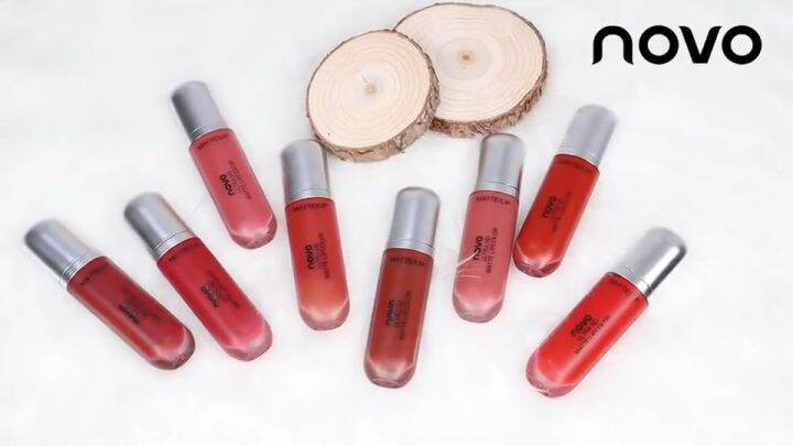 NOVO Creamy Ice Cream Velvet Lip Tint Long-Lasting Lipstick | Lazada