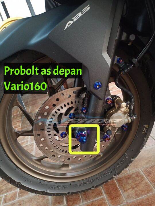 As roda depan VARIO 160 PROBOLT BAUT RODA DEPAN pcx 160 VARIO 160 NEW ...