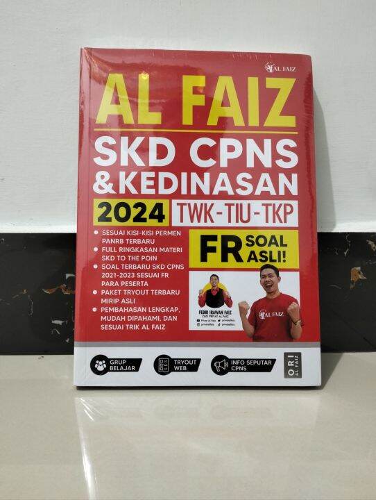 Buku SKD CPNS 2024: Al Faiz SKD & Kedinasan 2024 TWK-TIU- TKP | Lazada ...