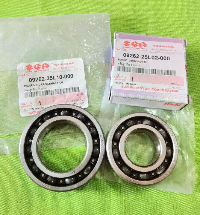 Crankshaft bearing / Side bearing Smash 115, Suzuki Genuine Parts ...