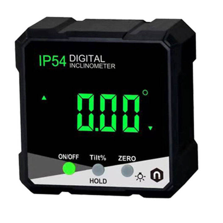 Digital Level Angle Gauge 360° Mini Measuring Digital Inclinometer With ...