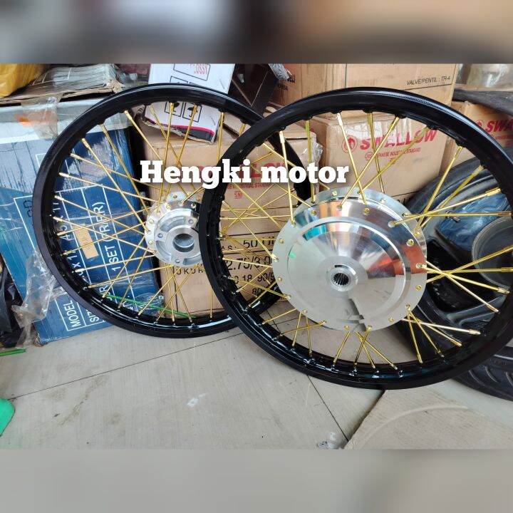 velg Mio sporty, Mio smile, Mio soul lama ring v rossi hitam glossy ...