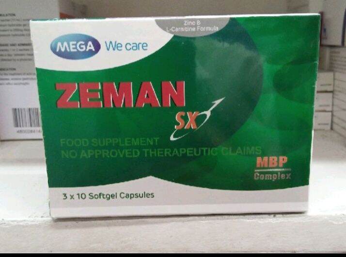 zeman sx softgel 30's | Lazada PH