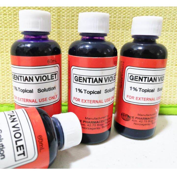 Gentian Violet 1% Topical Solution 60ml/30ml (per pc) | Lazada PH