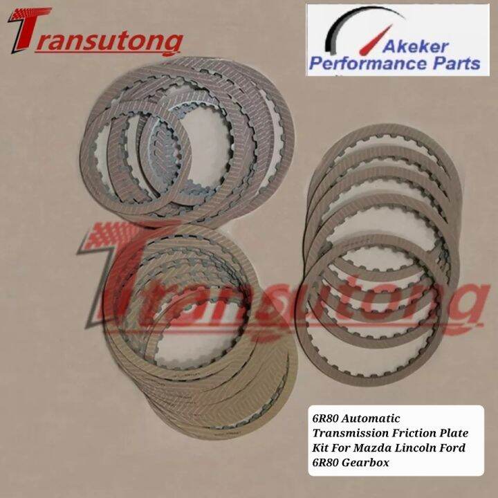 6R80 Automatic Transmission Friction Plate Kit For Mazda Lincoln Ford ...