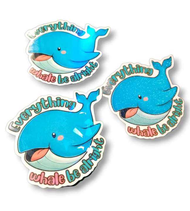 KAWAII CHIBI WHALE STICKER | Lazada PH