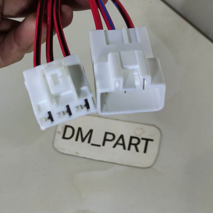 SOKET SOCKET KONEKTOR 3 PIN 3PIN SPUL SPULL SEPUL YAMAHA AEROX 155 NVX ...