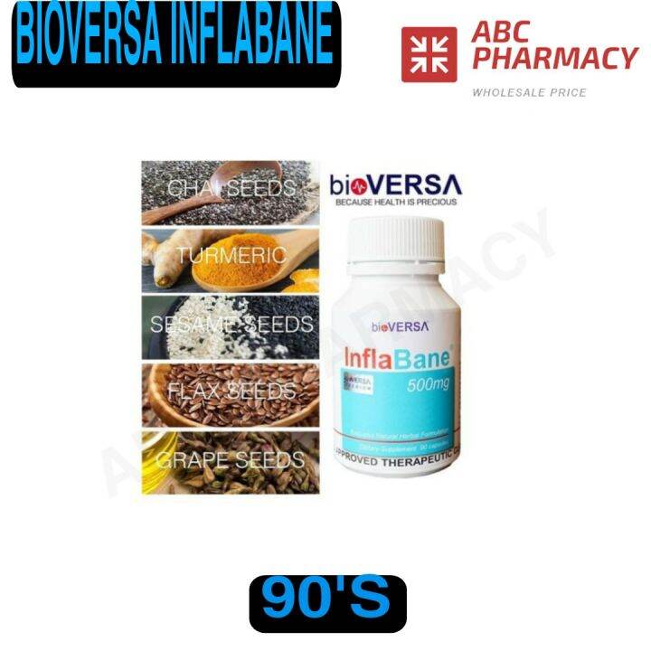 Bioversa Inflabane 90s | Lazada