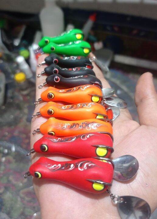 Soft Frog / Sofrog Ukuran 5cm Hook kenzi 2/0 | Lazada Indonesia