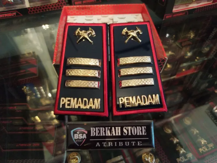 PANGKAT PDH DAMKAR GOLONGAN 3C LIST MERAH - EXCLUSIVE | Lazada Indonesia