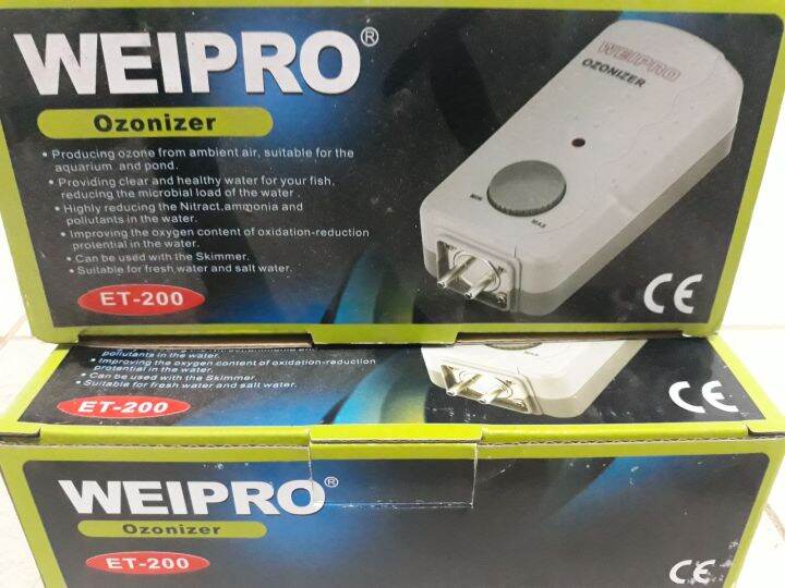 เครื่องทำโอโซน 0zonizer weipro et-200 | Lazada.co.th