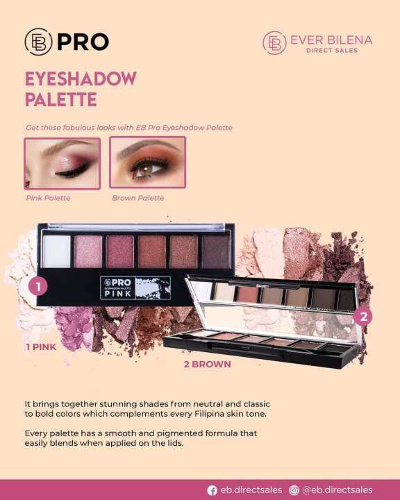 Ever Bilena eyeshadow palette | Lazada PH