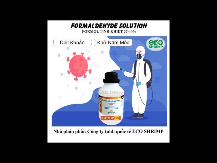 Formol - Phóc Môn - Formaldehyde Tinh Khiết HCHO Dùng Phòng Thí Nghiệm Chai 500ml | Lazada.vn