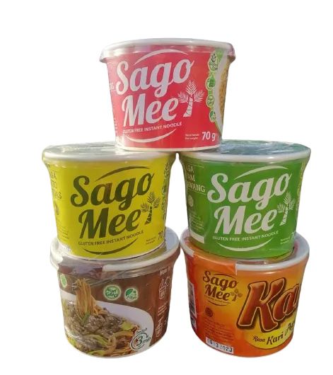 SAGOMEE PAKET KOMPLIT 5 CUP (BOLEH PILIH VARIAN) MIE INSTAN SAGO MEE ...