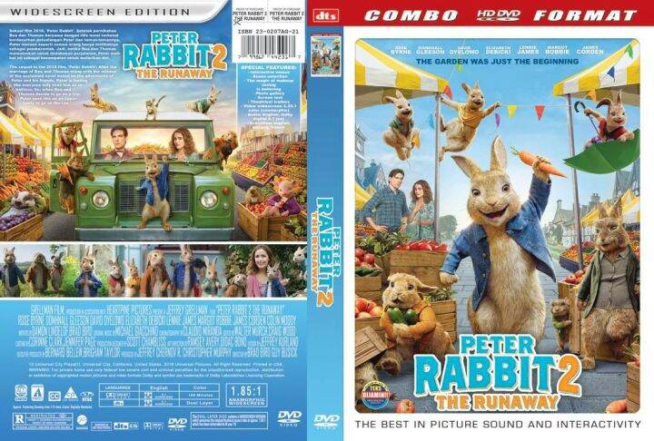 Kaset Dvd Film Bioskop Kartun Animasi Anak" Terbaru: PETER RABBIT 2(THE RUNAWAY)2021 | Lazada ...