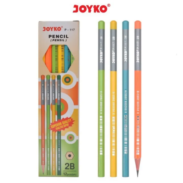 pensil 2B JOYKO P-117 (12pcs) | Lazada Indonesia