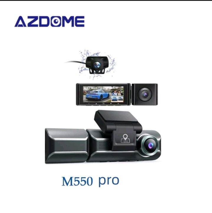 Azdome M550/pro 4k HD 3 channel dashcam night vision driving | Lazada PH