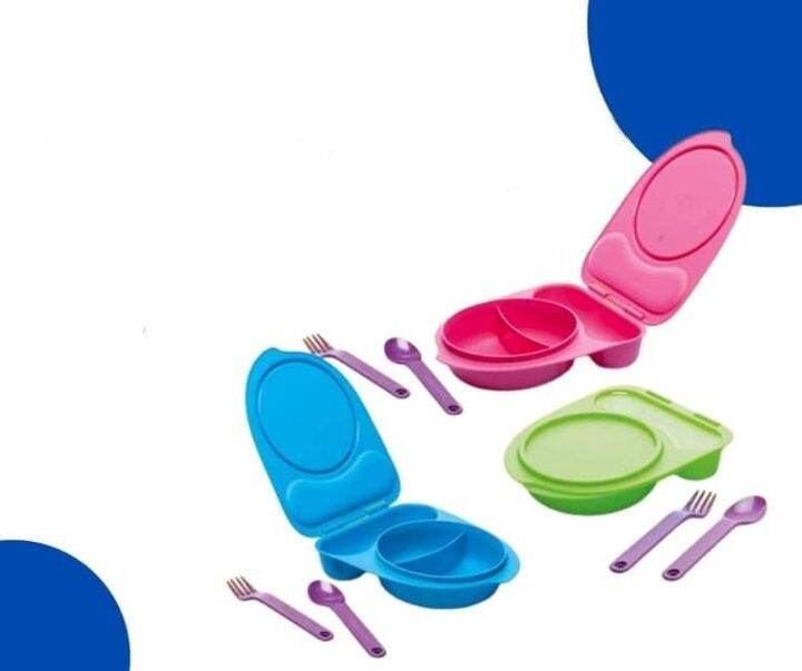 Tupperware Lunch Set with Cutlery | Lazada PH