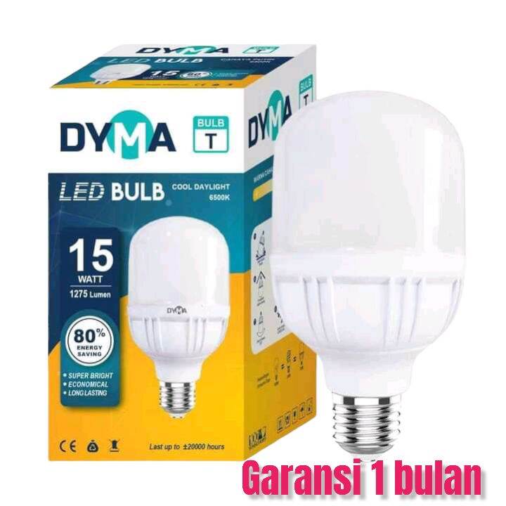 LED DYMA 15 WATT NYALA LEBIH TERANG SI KELAS NYA | Lazada Indonesia