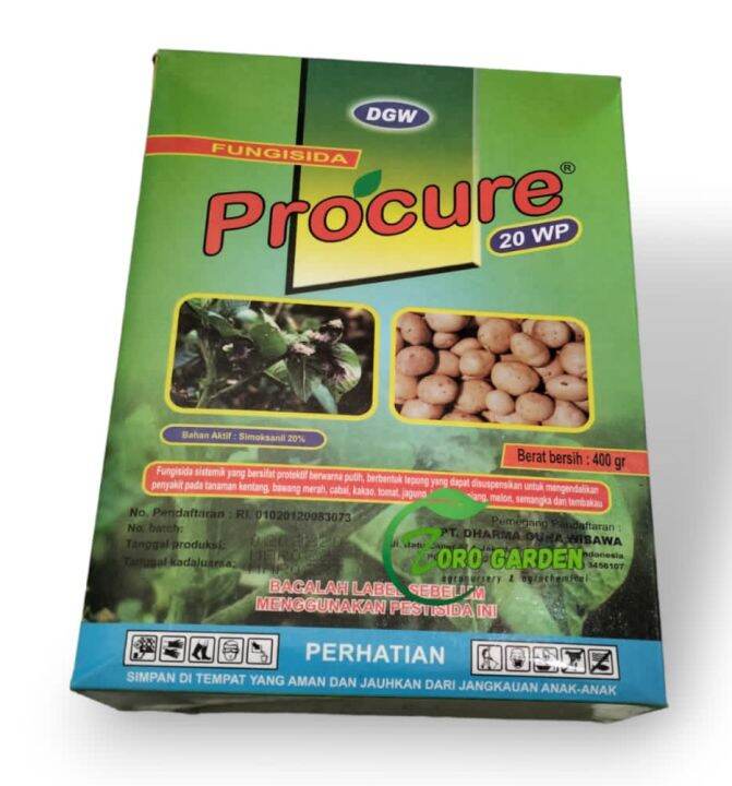 FUNGISIDA SISTEMIK PROCURE 20WP 400GRAM | Lazada Indonesia