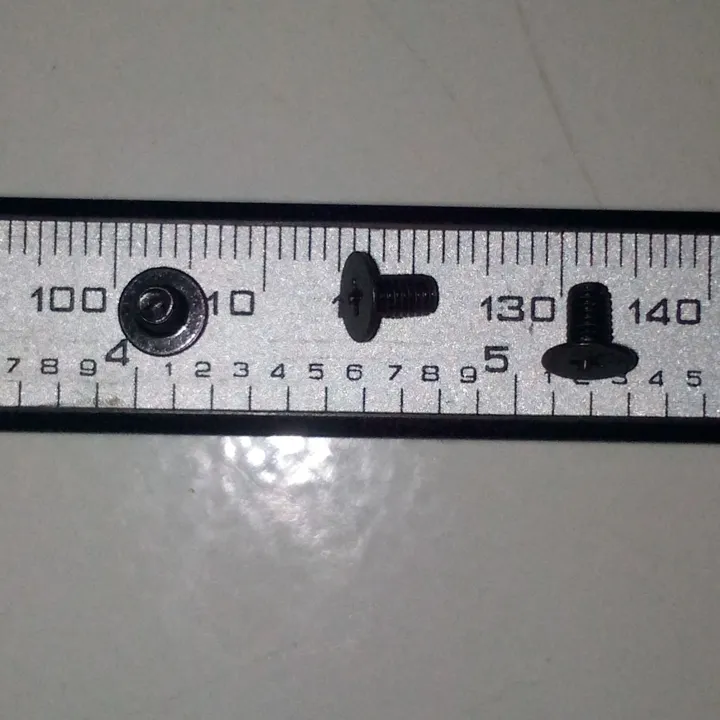 BAUT BAUD SEKRUP SKRUP SCREW LAPTOP NOTEBOOK UNIVERSAL M3 3x5 HEAD 6mm ...