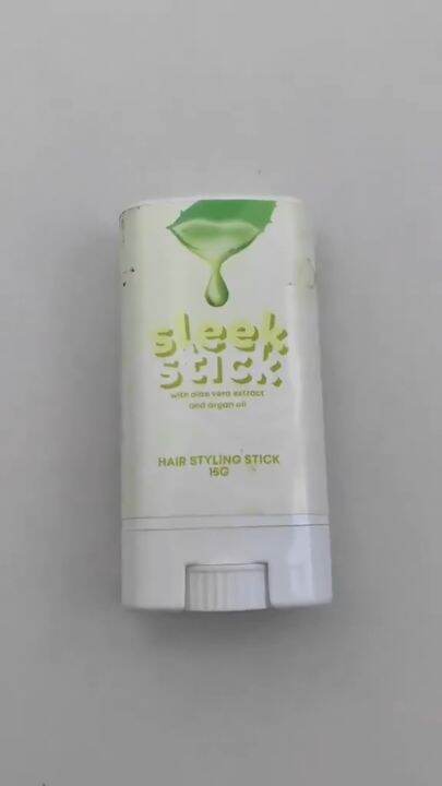 15g Sleek Stick Hair Styling Wax Aloe Vera Styling Argan Extract ...